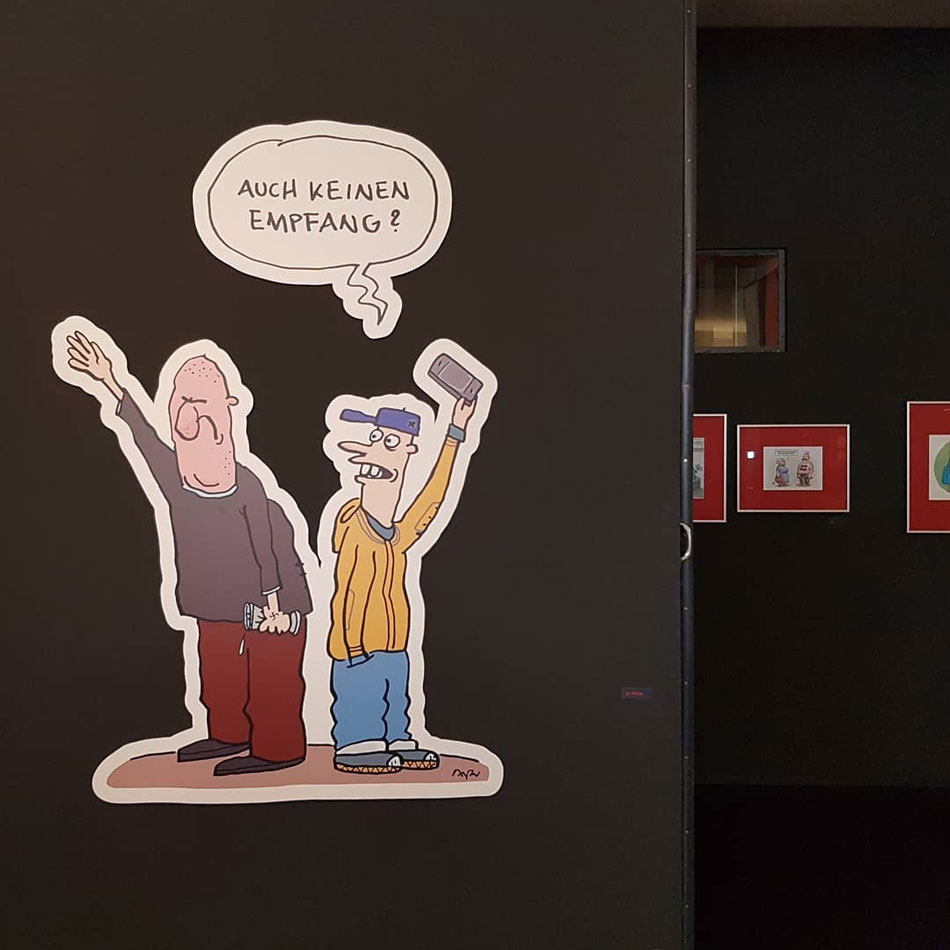 Ari Plikat Cartoons » » Ausstellung Caricatura Kassel